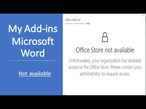How to add or enable Word Add-ins in Microsoft Word