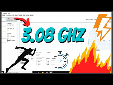 How to increase CPU speed on Laptop | How to increase CPU speed just double in 2 steps | PC speed