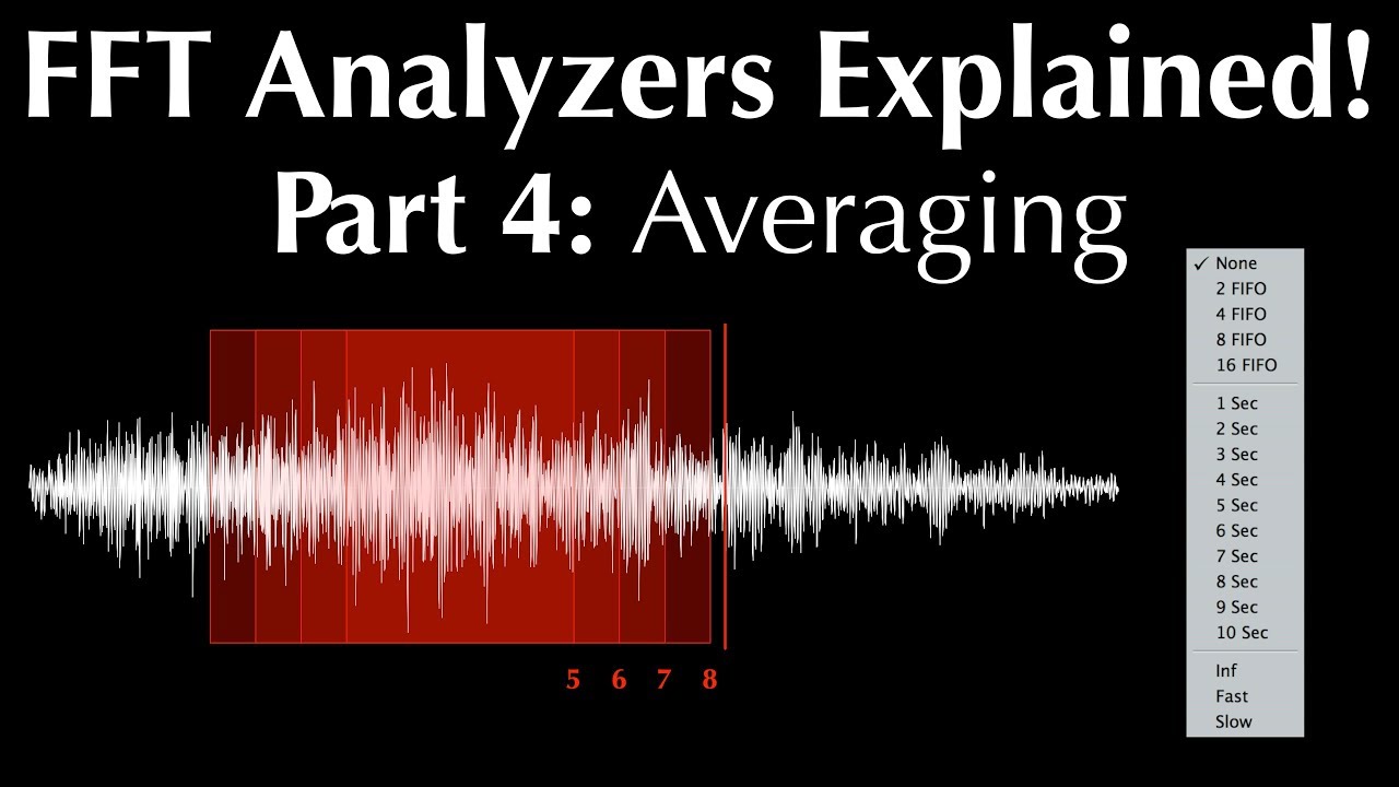 FFT Analyzers Part 4 - Averaging