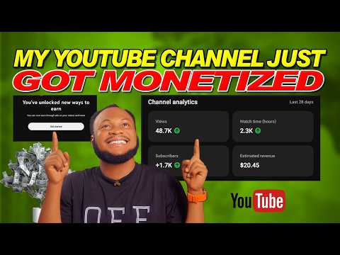 My YouTube Channel Just Got Monetized! 🎉 Thank You All for the Love & Support ❤️ #seo