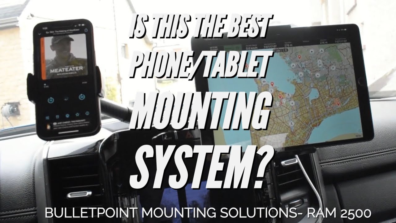 Is this the BEST phone/tablet mount?? - Bulletpoint Mounting Soulutions.