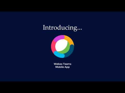 Webex Teams Mobile App Commercial 2019