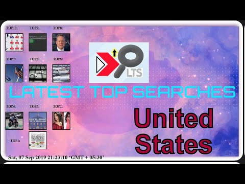 Today's Latest Top Searches||Date:20190907||COUNTRY:UNITED STATES||Trending Searches||Top 10