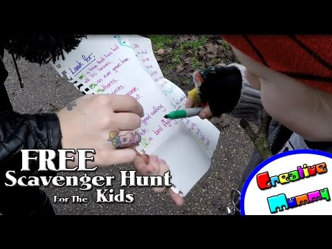FREE Scavenger Hunt for the kids
