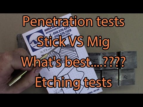 Weld penetration Mig VS Stick, low price welders vs high priced machines