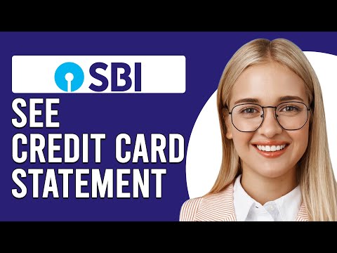 How To See SBI Credit Card Statement Online (How To View Or Check SBI Credit Card Statement Online)