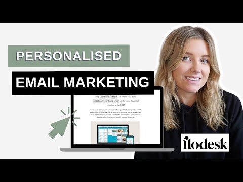 Send more engaging emails with PERSONALISATION 💌 (Flodesk Tutorial)