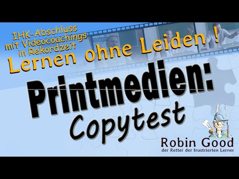 Printmedien: Copytest
