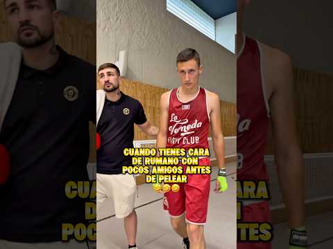 UN RUMANO CON CARA DE POCOS AMIGOS🇷🇴🥊🔥#boxeo #rumano #combate #cristiano #mma #viral #fyp