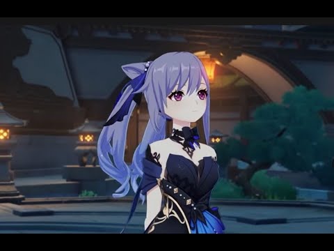 Keqing in her New Skin is so Adorable ???????? | Genshin Impact #Shorts