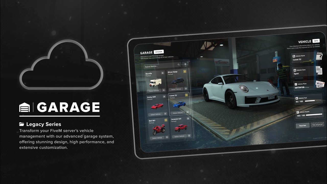 Cloud Garage – The Ultimate FiveM Garage System - FiveM Releases - Cfx.re Community