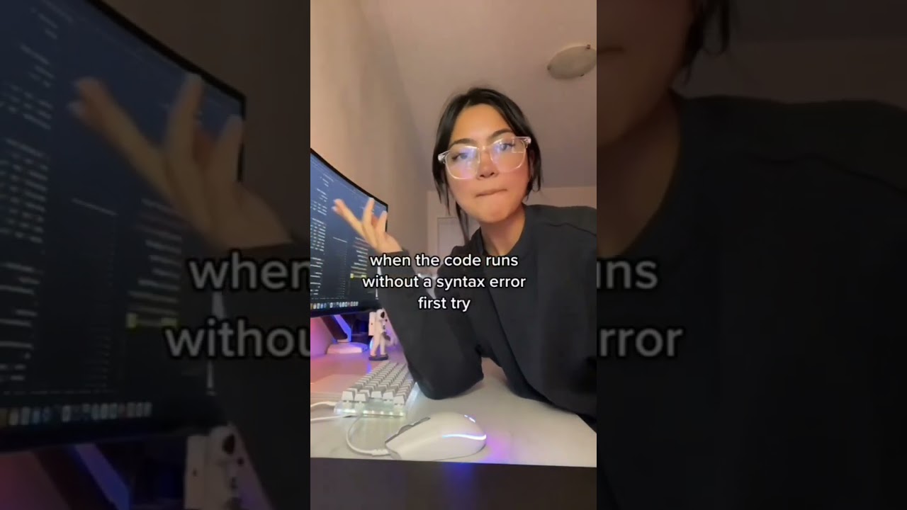 When My Code Run Successfully without any error Funny😂😂 Programming Meme #programming #frontend #web