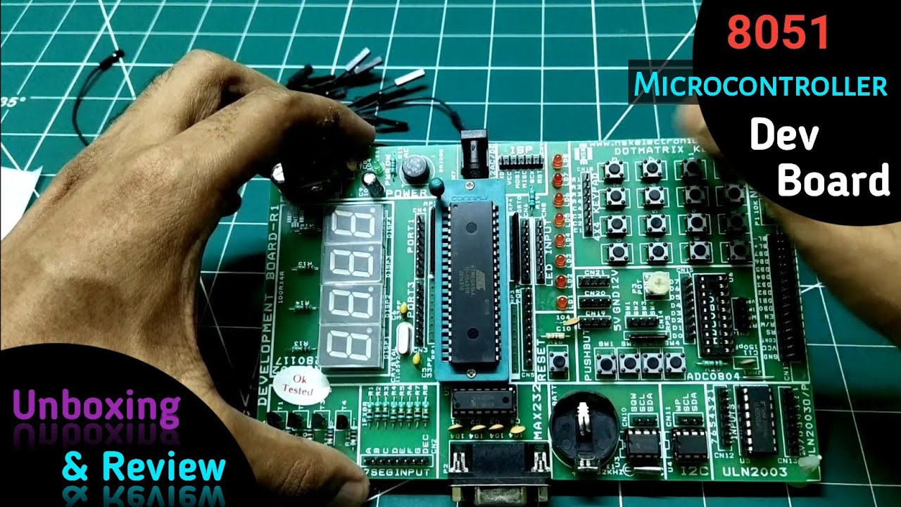 Unboxing & Review of 8051 Microcontroller Dev Board