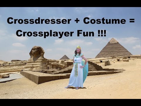 Crossdresser + Costume = Halloween Fun!