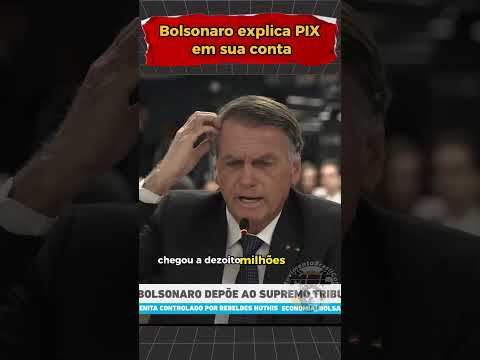 Bolsonaro EXPLICA o PIX na conta #viralshort #shortsfeed #direita #bolsonaro #pix #bolsonaropreso