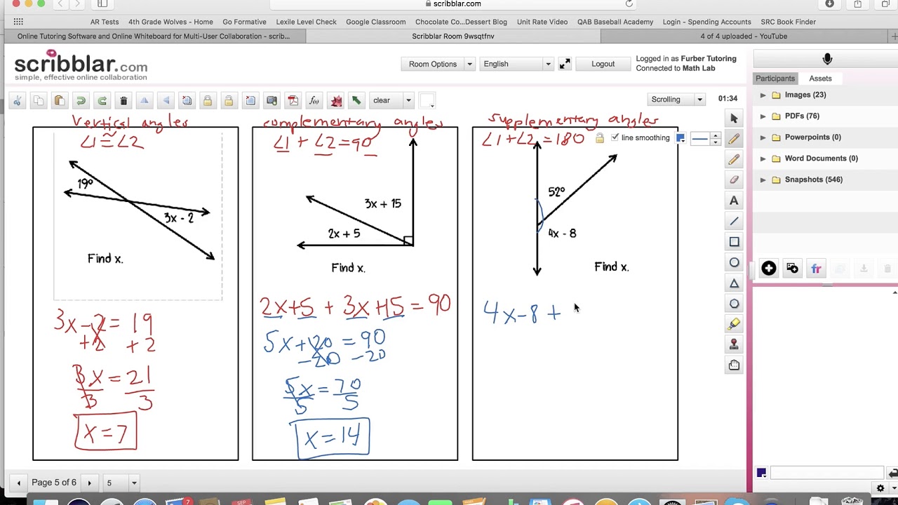 Angle Flashcards Back