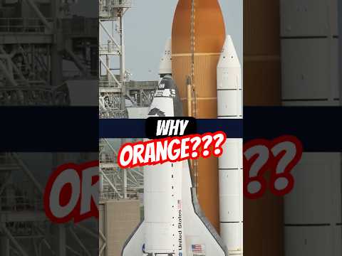 The surprising reason why SLS & Space Shuttle main tanks are orange!
