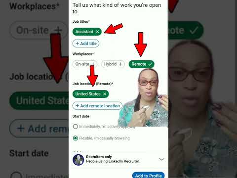 Easy way to apply for a remote job on LinkedIn