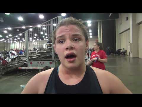 Kiley Hubby (WA), Girls Junior Folkstyle Nationals 152 champion