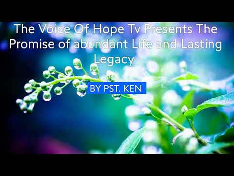 GOD'S PROMISE OF ABUNDANT LIFE & LASTING LEGACY | ISAIAH 65:20-24