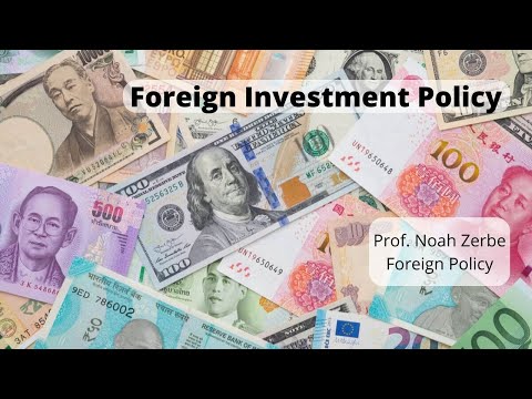 Foreign Direct Investment and Foreign Policy