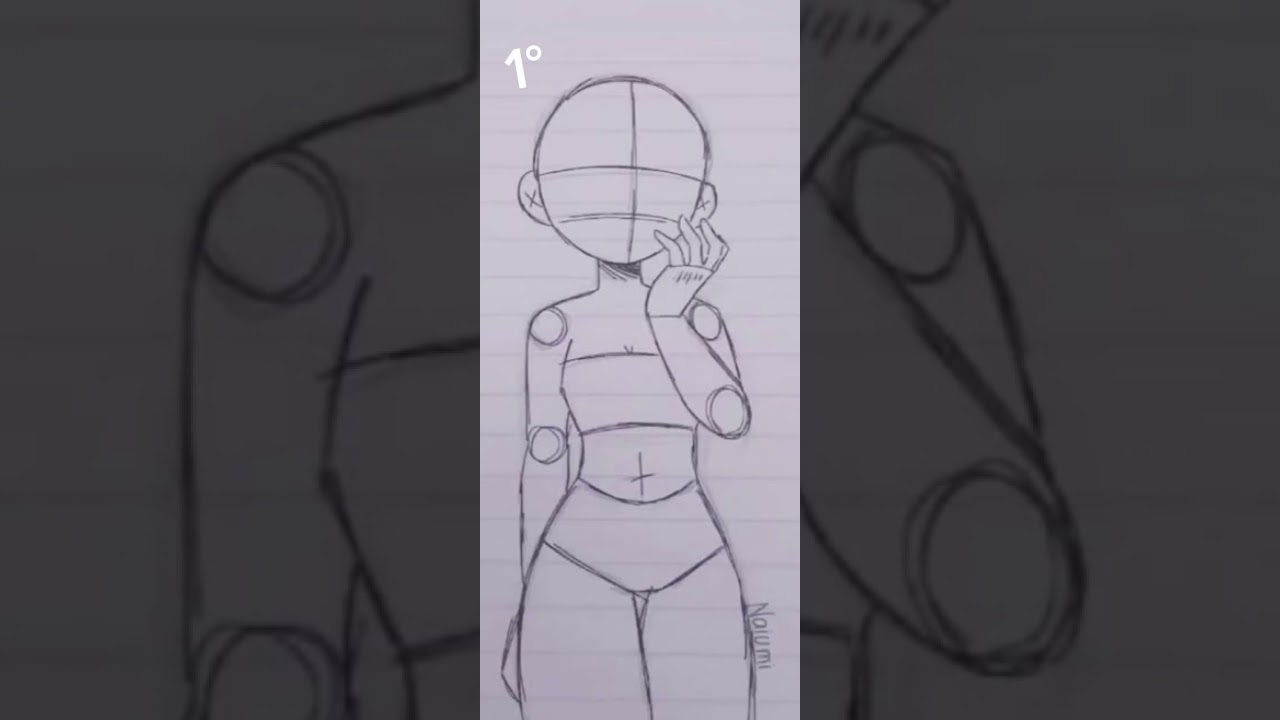 ✨ ideias de desenho:corpo feminino✨