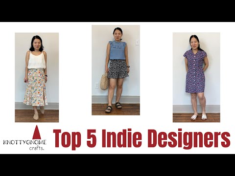 My 5 Favorite Indie Pattern Companies for Garment Sewing