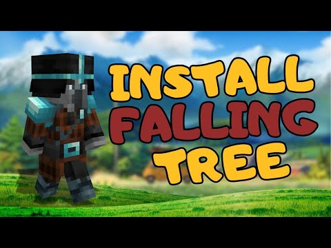 How to Download and Install Falling Tree for Minecraft | Minecraft Tutorial (2025)