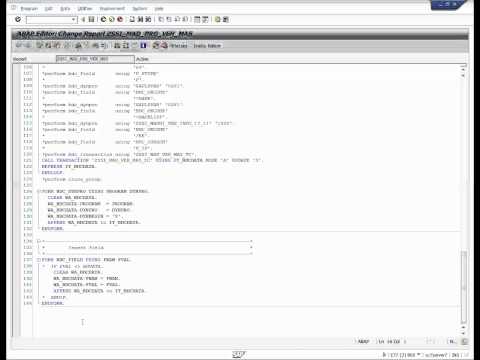 BDC in sap abap using transaction code shdb