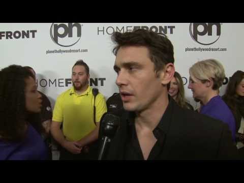 Homefront: James Franco Las Vegas World Premiere Movie Interview | ScreenSlam