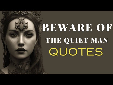 "Beware the man who doesn't talk and dog" What does talk and dog mean in that sentence?#quotes