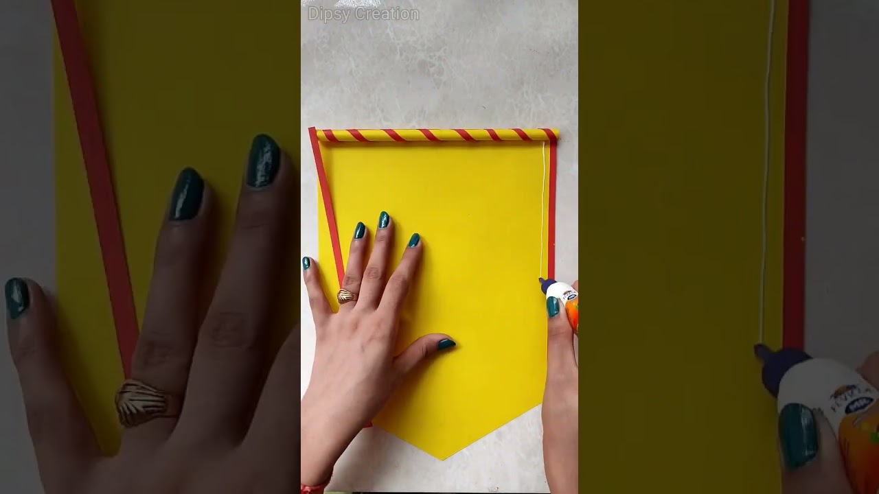 Ganesh Chaturthi Special 🏵️ Easy Paper Ganesha 💕 Paper Ganpati #shorts