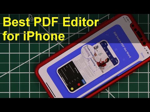 Best Free PDF Editor App for iPhone: Scan, Read, Edit, Sign, & Convert PDF Files!