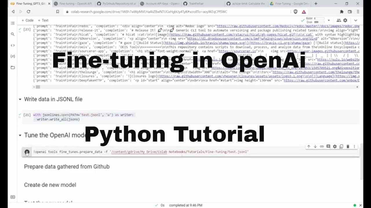 Fine-Tuning with Openai | Github | Data Science Python Tutorial