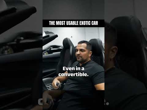 This is the most usable exotic car. #cars #exoticcars #luxurycars #audi #shorts
