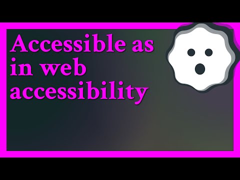 "Accessibility" is the word you're looking for. In the context of tech, the word "...