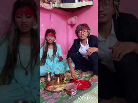 Alina Rayamajhi Bishal Rayamjhi virel comedy #short