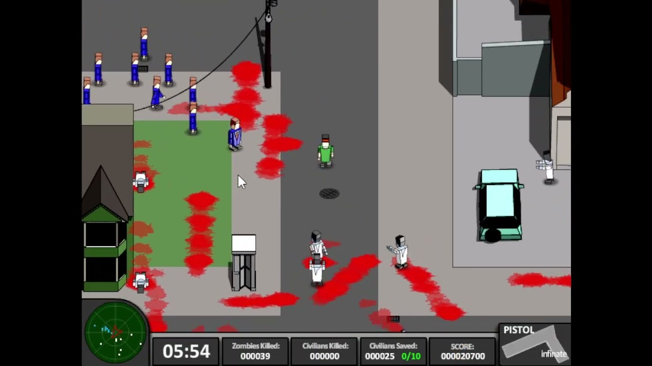 Boxhead Flash Game Playthrough