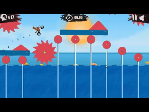 Moto X3M 5 Pool Party (level 17) Gameplay