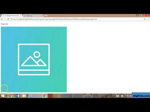 SVG Crash Course - Lesson 3 - Displaying/Embedding SVG with HTML