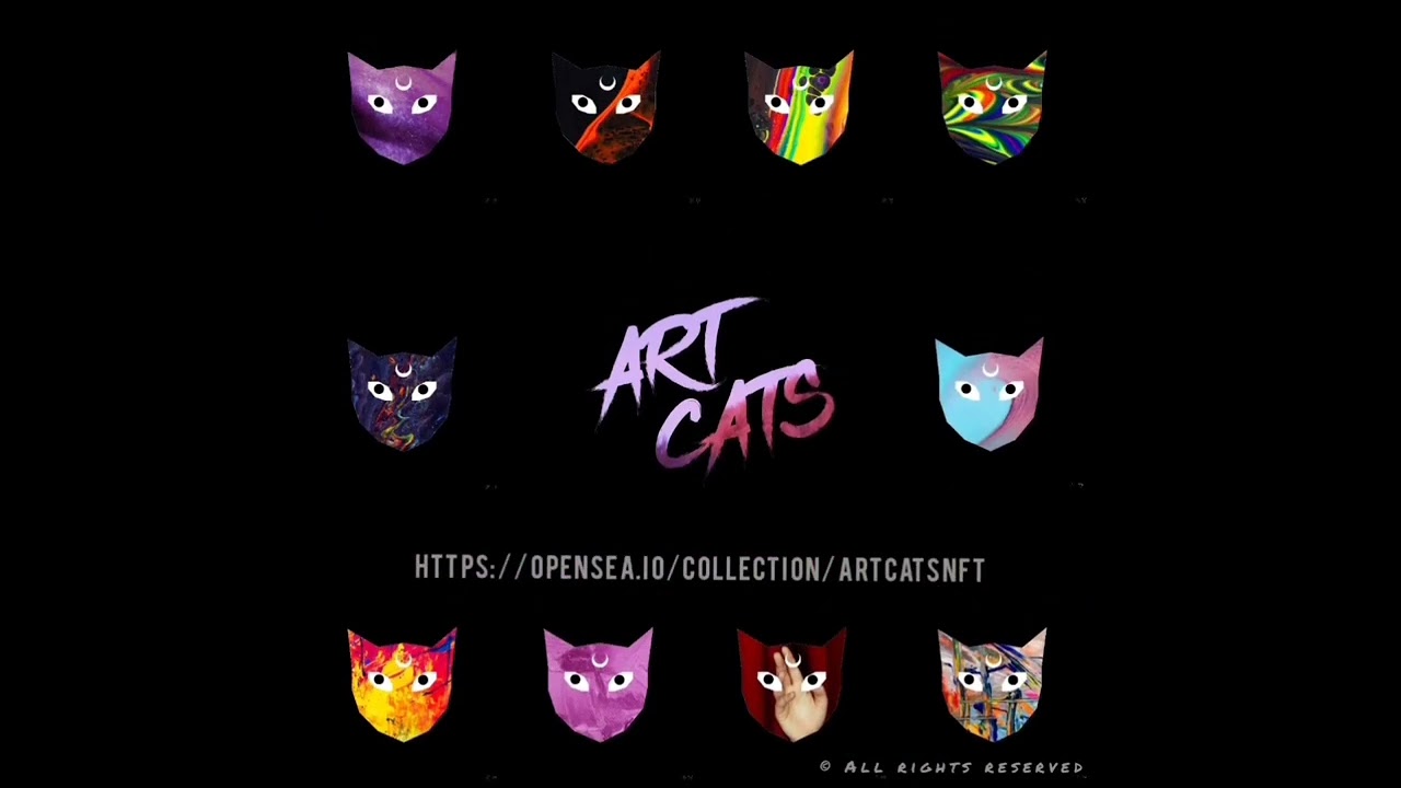 #ARTCATS 080 - Abstract Art Collection (Magnus Deus - Tokyo Nights)