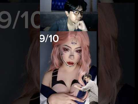 Rated Sukuna Cosplay #shorts #cosplay #sukuna #jujutsukaisen #anime #cosplayer #cosplaygirl #react