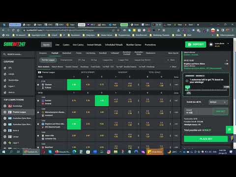 how to bet on Surebet247.com