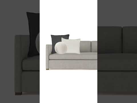 Four throw pillow combinations to try for gray couches | #homedecor #pillowcombos #throwpillows
