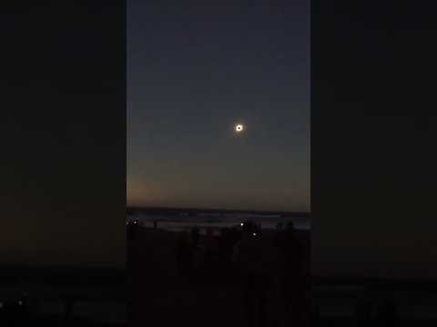 The best total solar eclipse view 😱