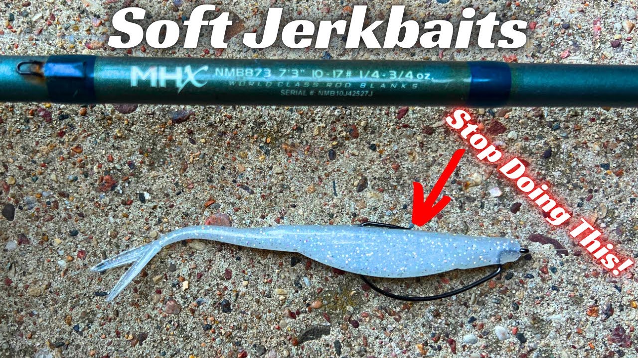 90% Of Anglers Don’t Know How To Fish A Soft Jerkbait! Try These Retrieves!