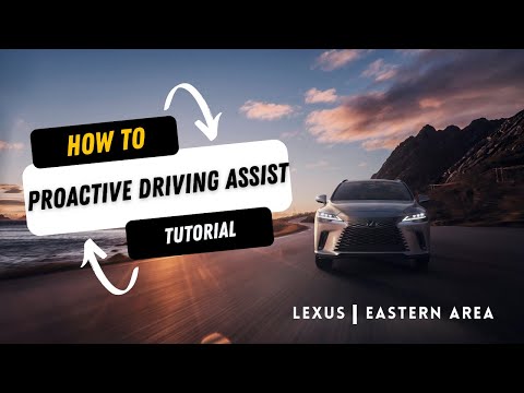 2023 RX How-To: Proactive Driving Assist