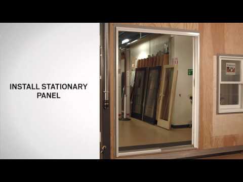 Replacing the Panels (Operating and Stationary) on 400 Series Gliding Patio Doors | Andersen Windows