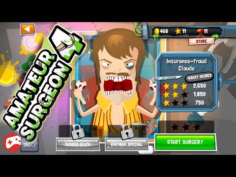 Amateur Surgeon 4 (By adult swim games) iOS/Android Gameplay Video