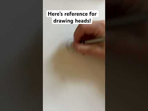 Heres some reference for drawing heads :P #drawing #tutorial #drawingtutorial #art